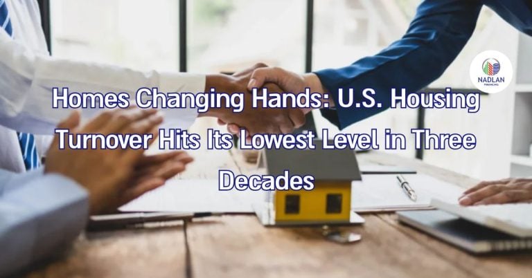 Homes Changing Hands: U.S. Housing Turnover Hits Its Lowest Level in ...